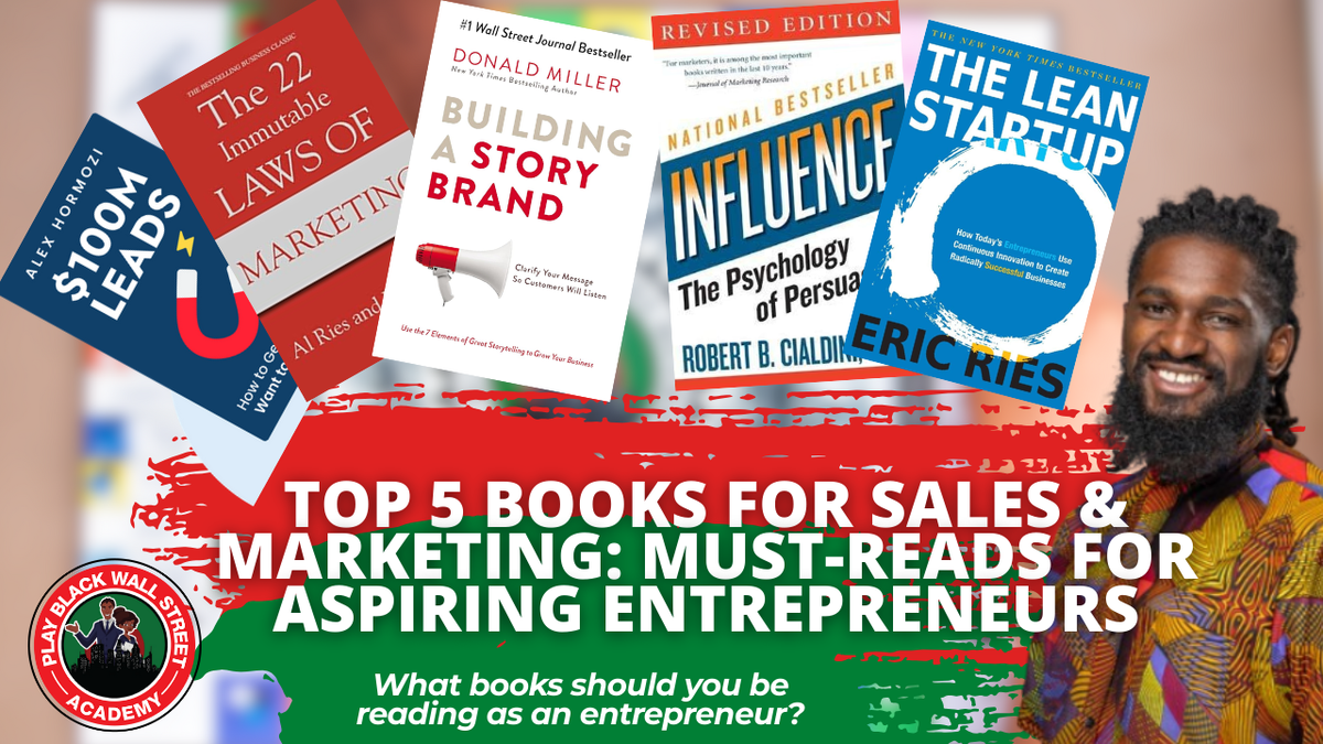 Top 5 Books for Sales and Marketing: Must-Reads for Aspiring Entrepren ...