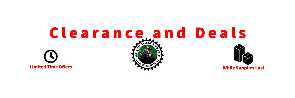 Clearance – Play Black Wall Street