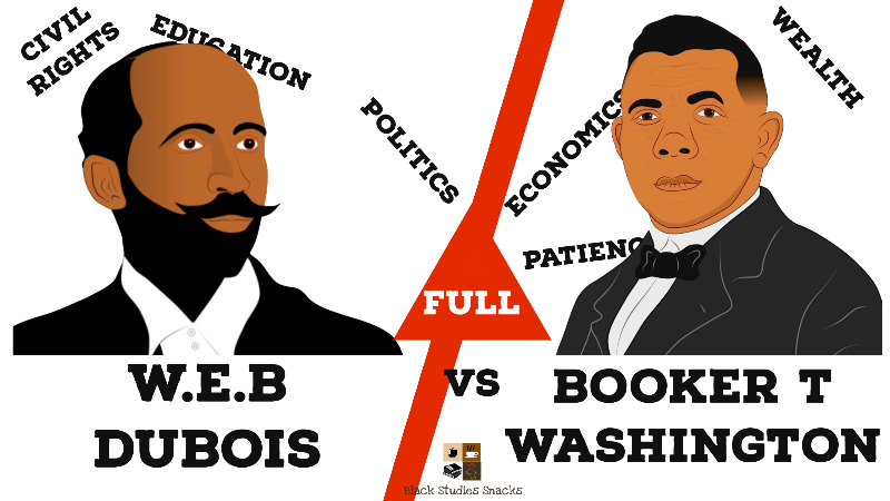 WEB Dubois vs Booker T Washington – Play Black Wall Street